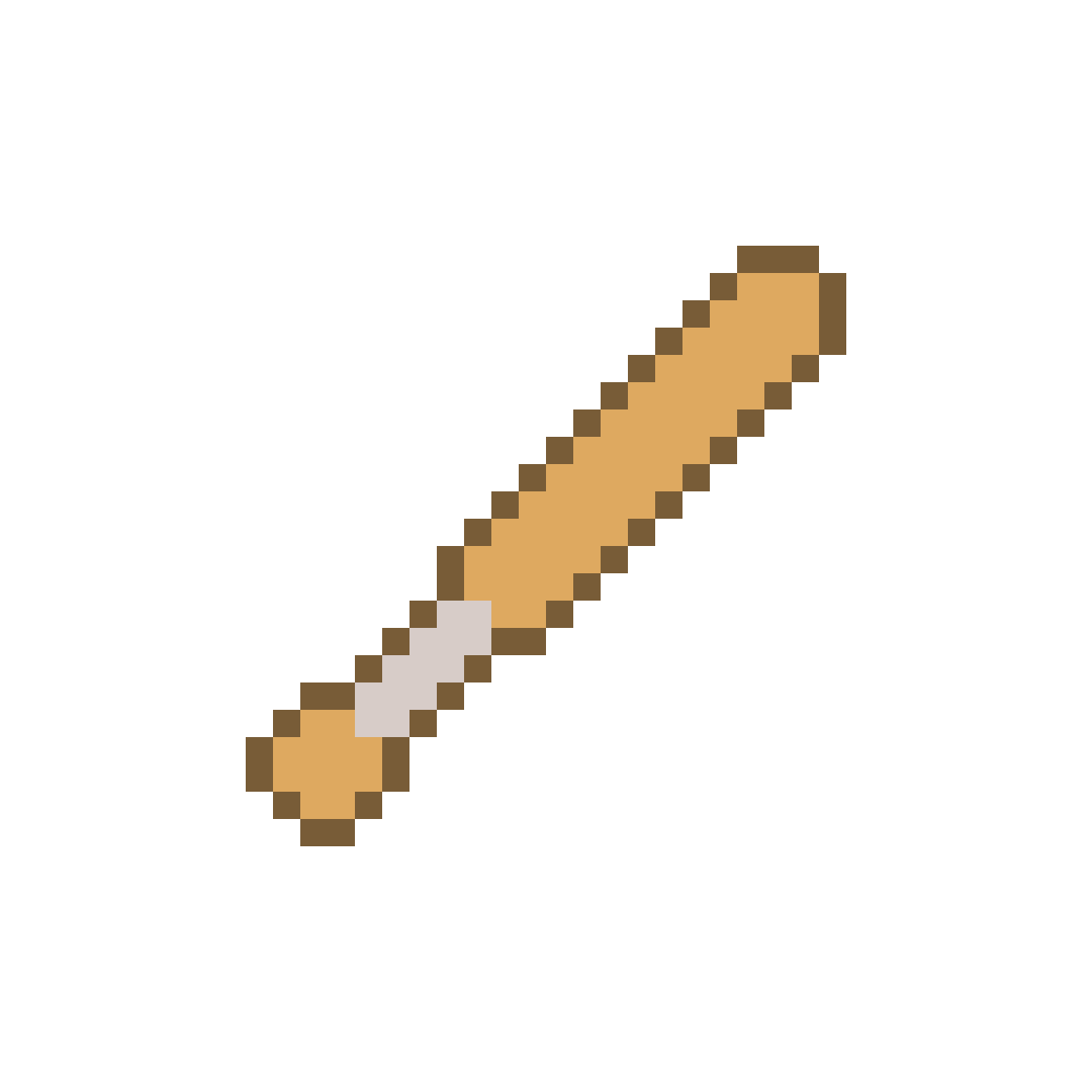 Pixilart - Baseball bat by pirate-pringles