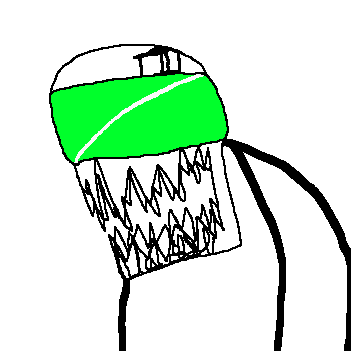 Pixilart - ANGRY DERP by Skittle-bittle