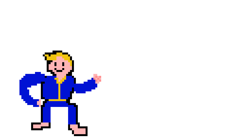 Pixilart - Vault Boy by Swarnoride