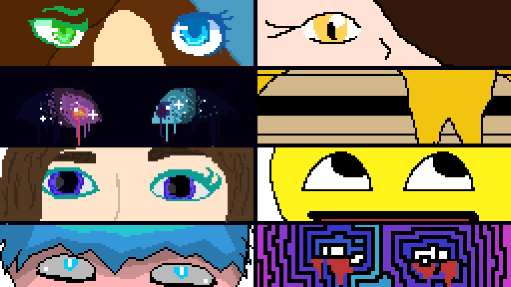 Pixilart - EYESHOT COLLAB by Usernamemotherf
