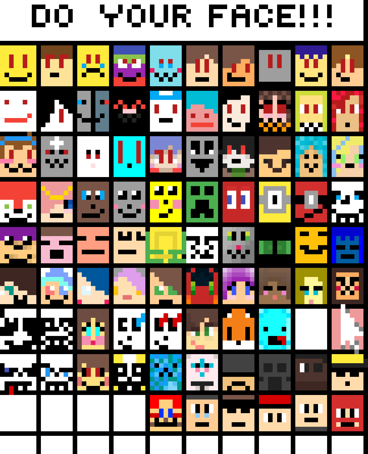 Editing Do your drawing - Free online pixel art drawing tool - Pixilart