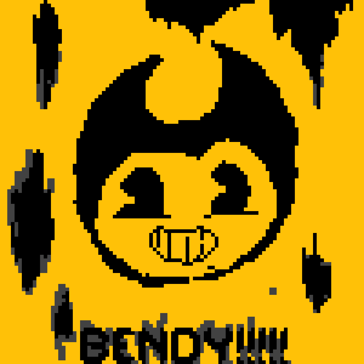 Pixilart - Bendy by CandleQueen