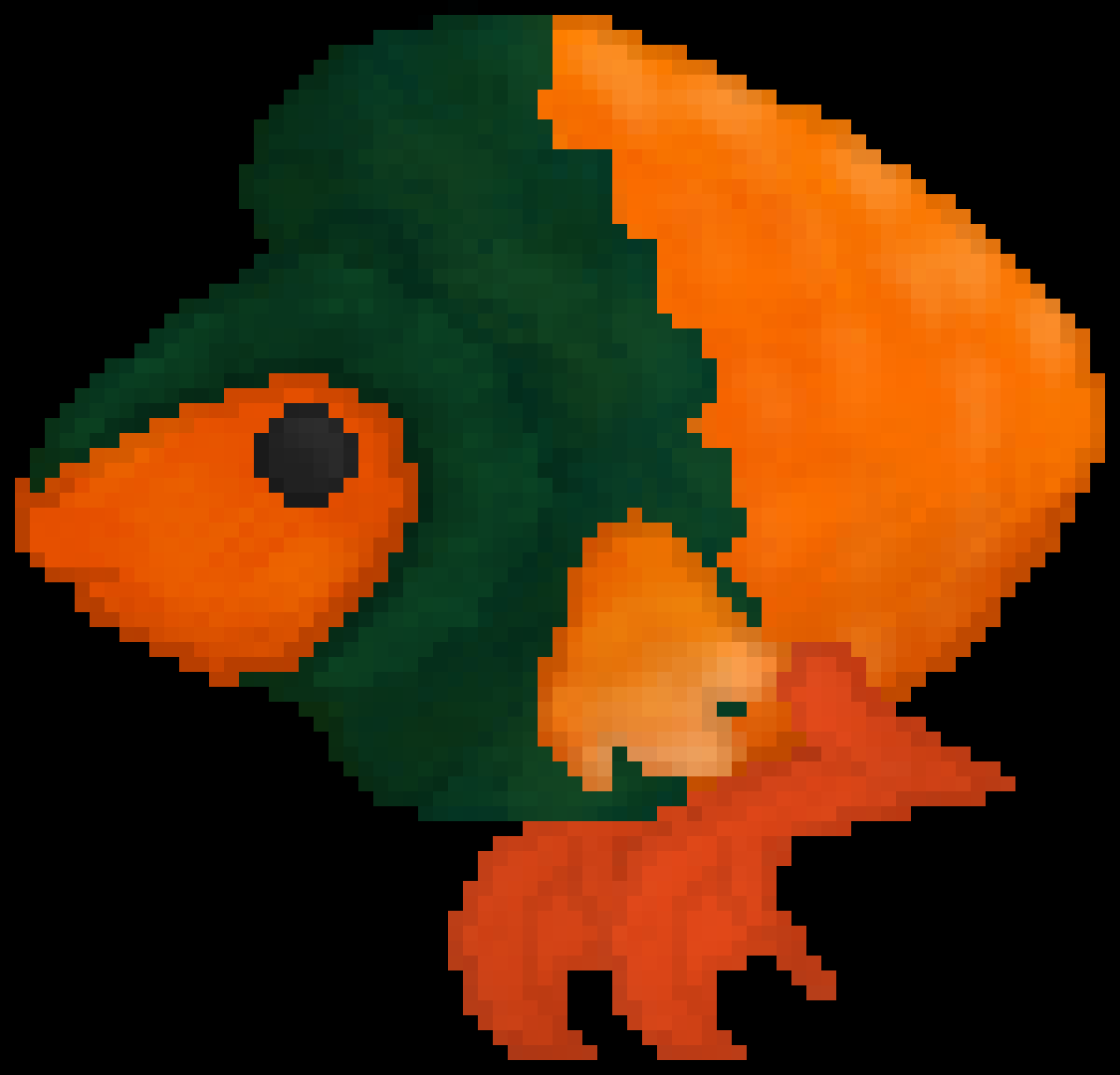 Pixilart - Discord Request WIP: Duck-Fish by Scarlet-Merc