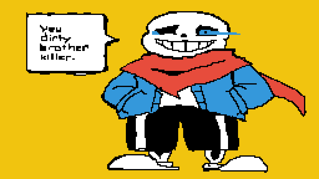 Pixilart - Sans Genocide by SansUndertale13