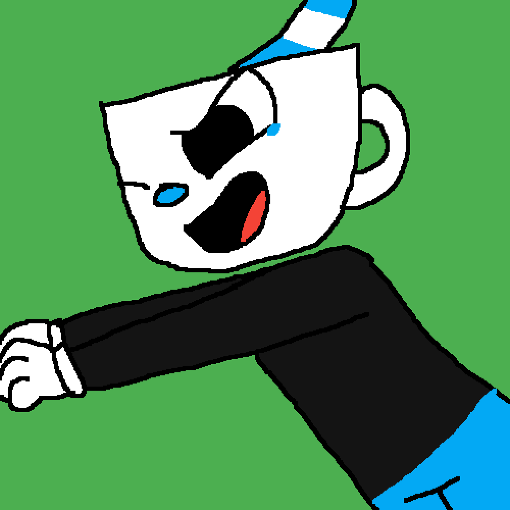 Pixilart - mugman by therapissedoff