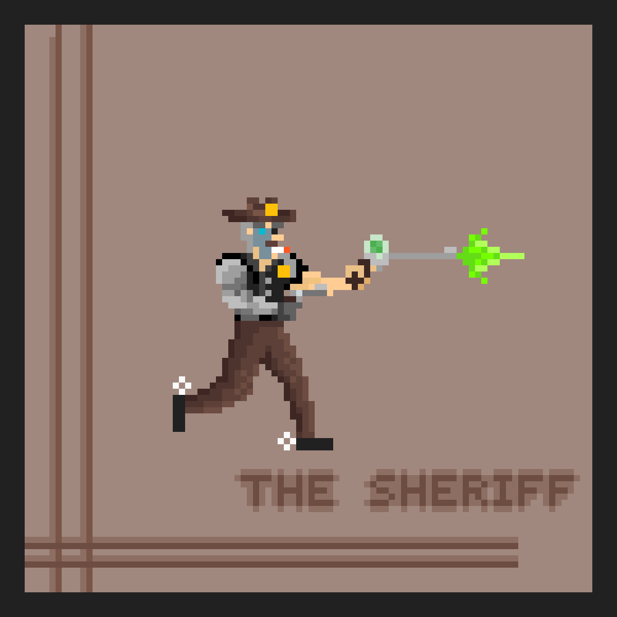 Pixilart - THE SHERIFF by Ken-Ji