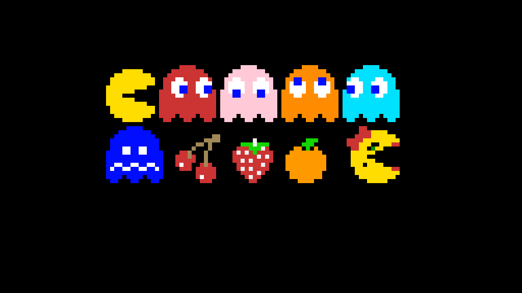 Editing Pac-Man - Free online pixel art drawing tool - Pixilart