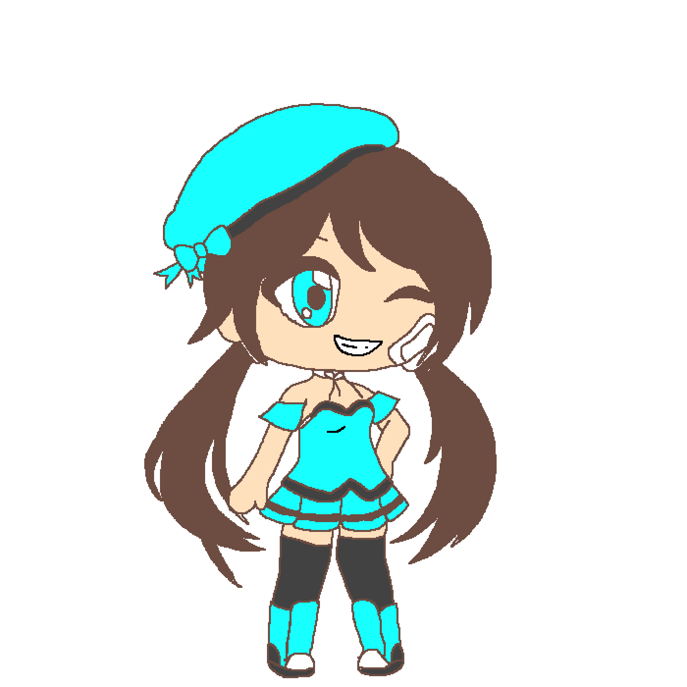 Editing Gacha life - Free online pixel art drawing tool - Pixilart