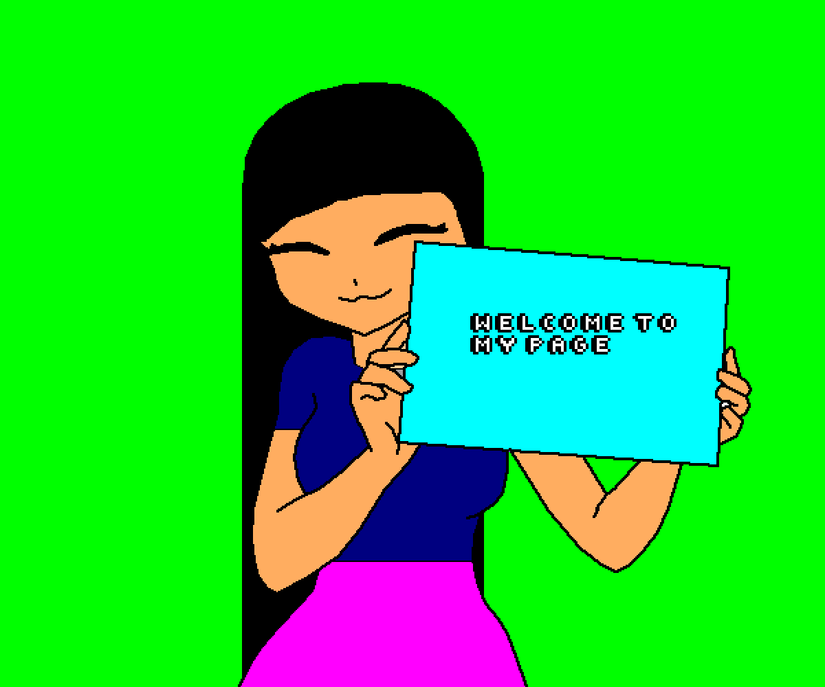 Editing cute girl - Free online pixel art drawing tool - Pixilart