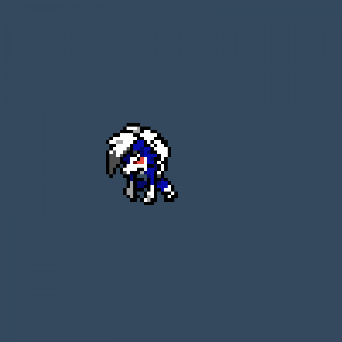 Editing Pixel Shiny Lycanroc - Free online pixel art drawing tool ...
