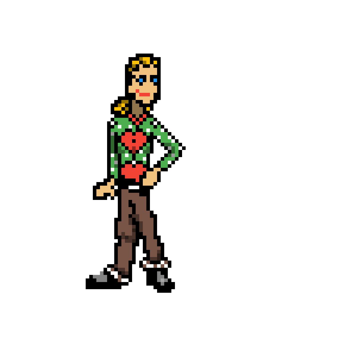 Editing girl - Free online pixel art drawing tool - Pixilart