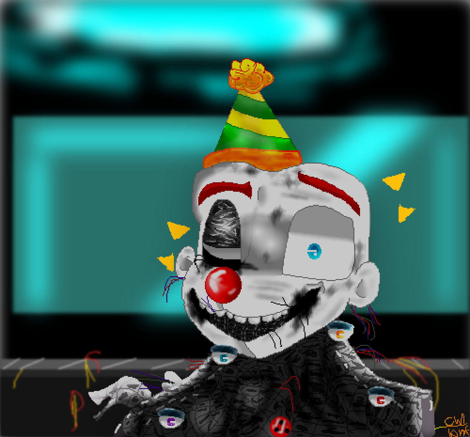 Pixilart - Ennard by Crystalwater1