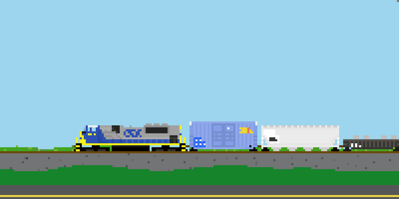 Pixilart - Classic CSX Manifest V7 by CSXGP40-2
