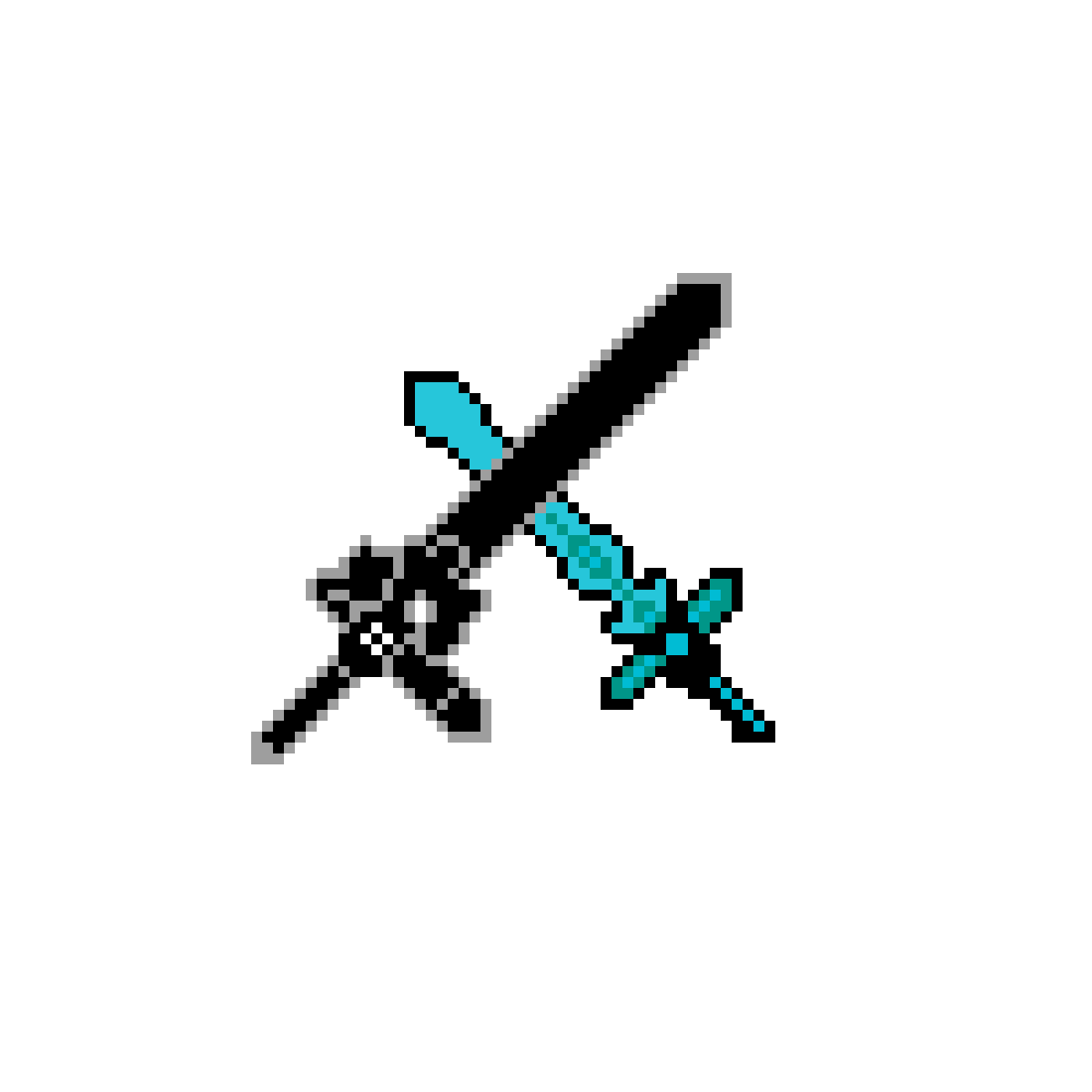 Minecraft Pixel Art Sword Art Online