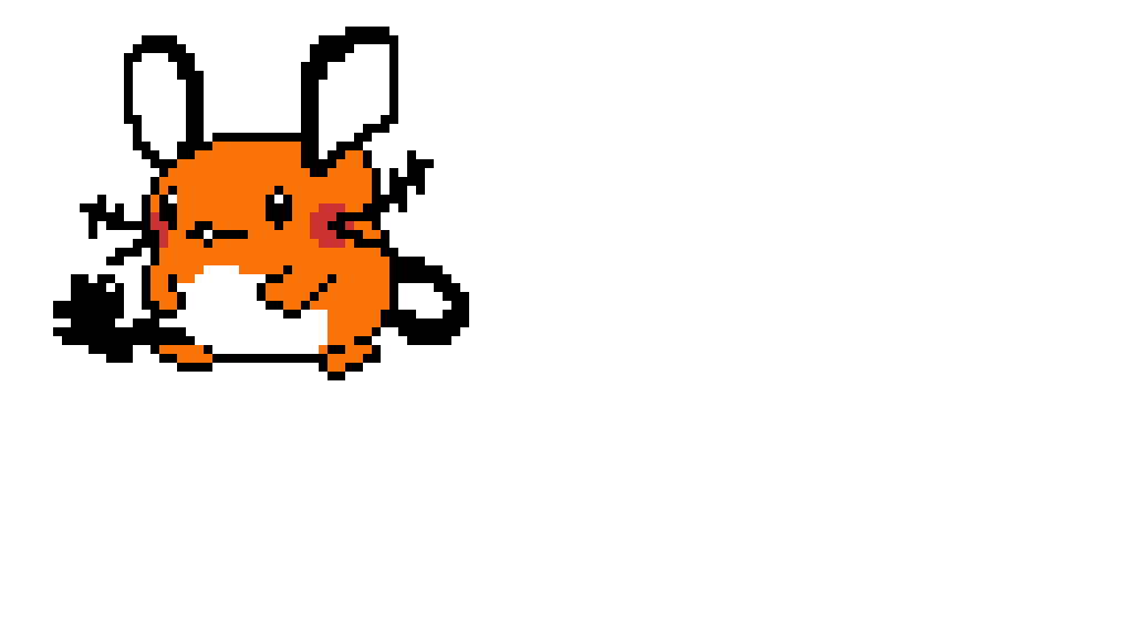 Pixilart - dedenne by electro1o1