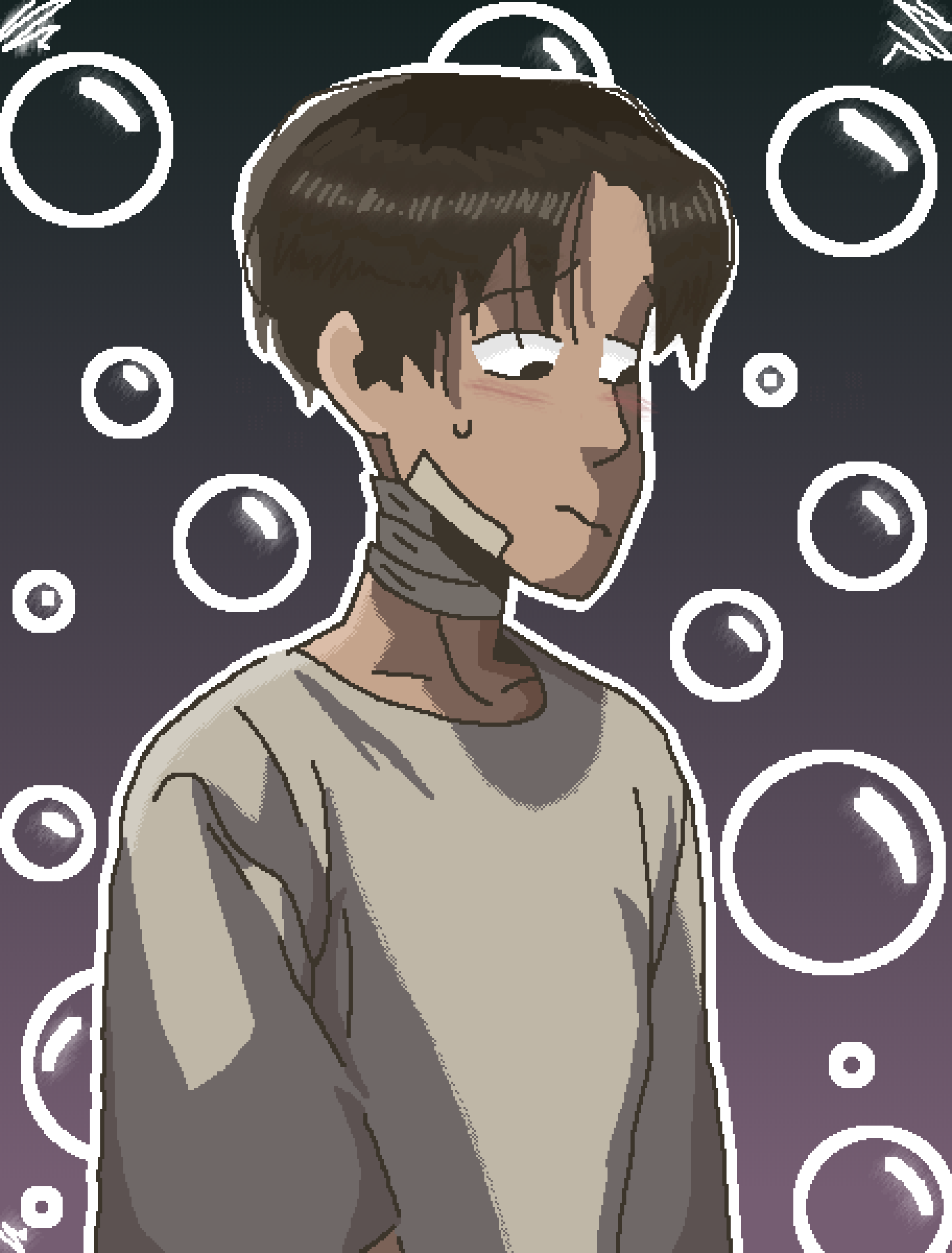 Pixilart - YoonBum by PebbleBees