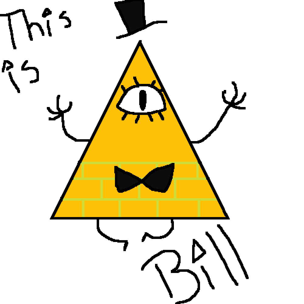 Pixilart - Bill Cipher by Expert-Idiot