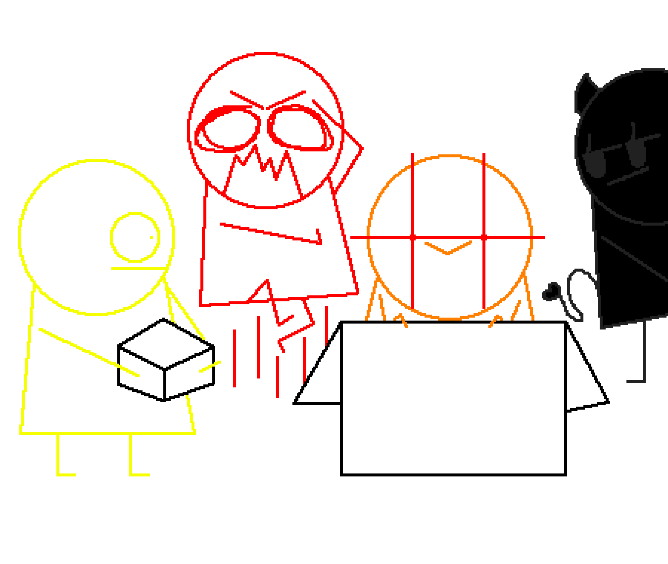 Pixilart - Smug Shadow Demon by hufflepufflife