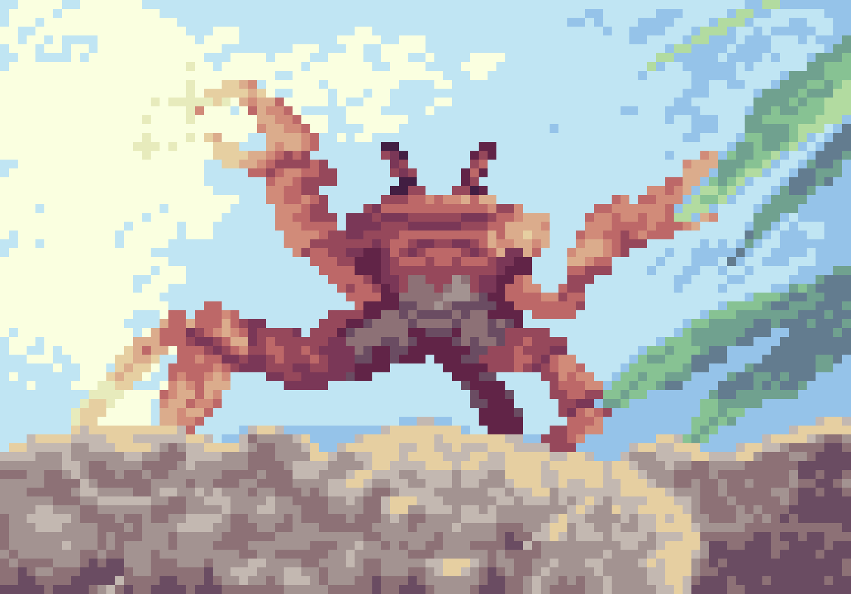Pixilart - Crab Rave by ArtyPxlParty
