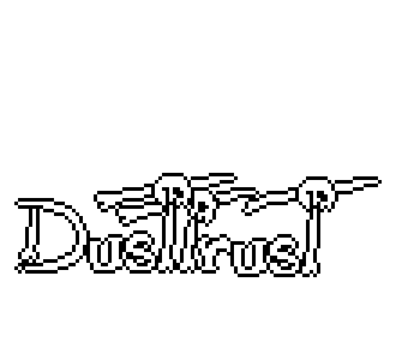 Pixilart - my dusttrust logo by ink-man