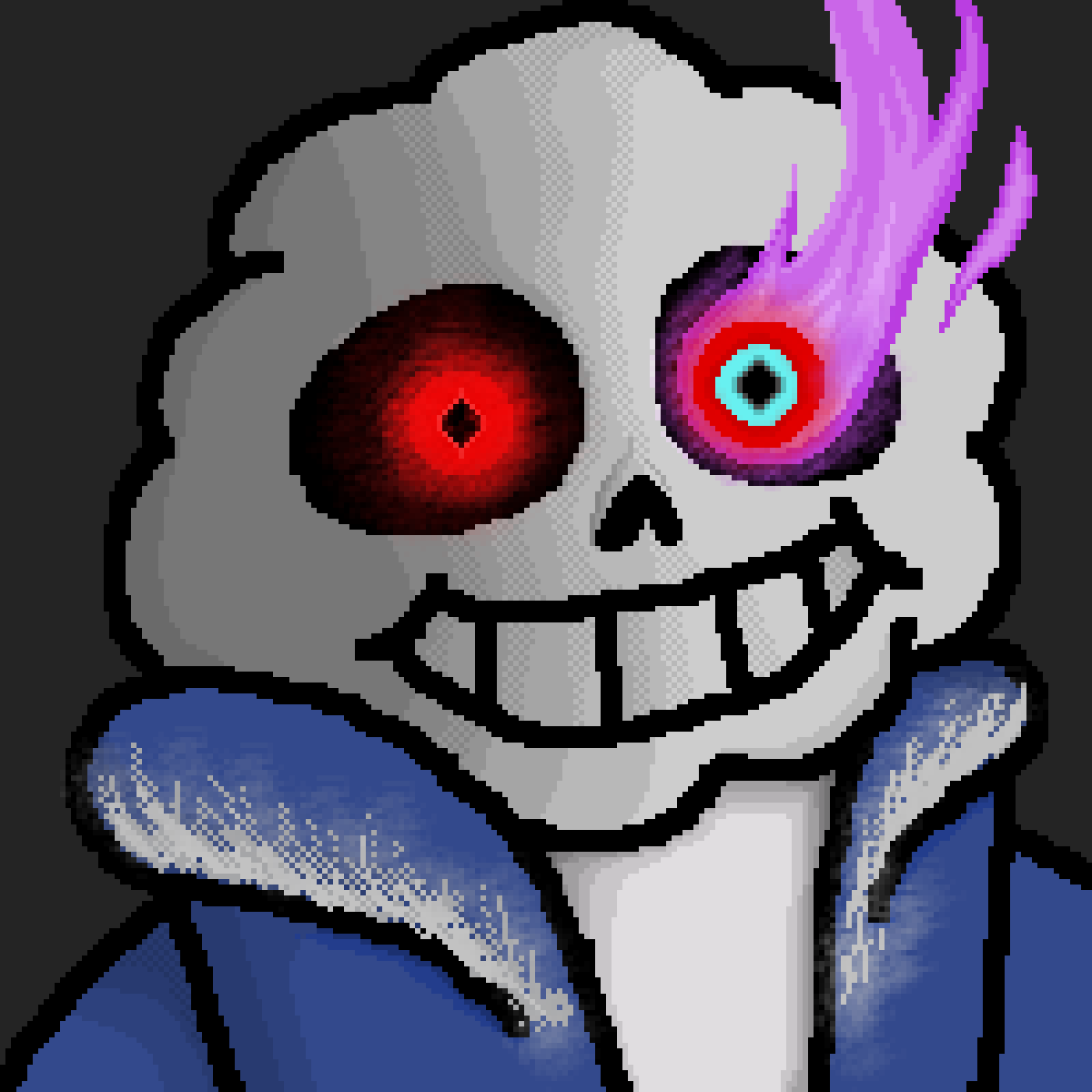 Pixilart - DustTale Muffin Sans by DunkDaMuffin