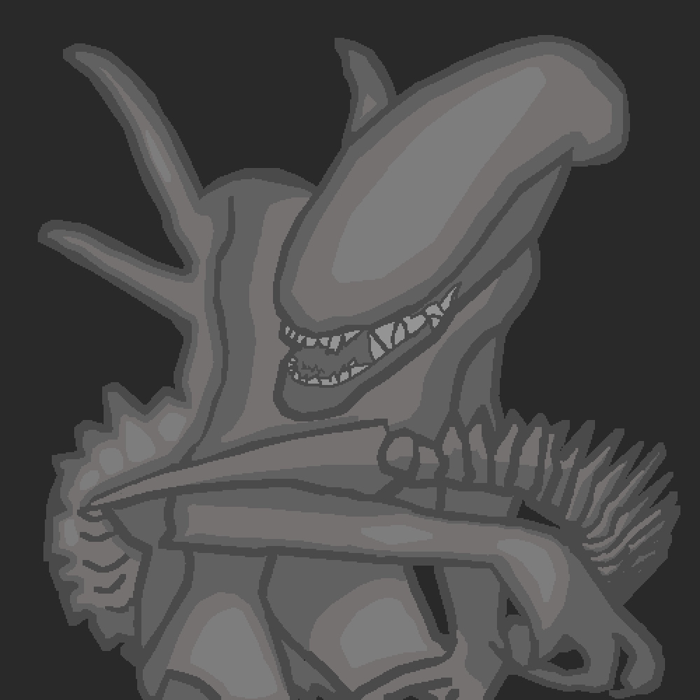Pixilart - Xenomorph W.I.P by 10Gpixels