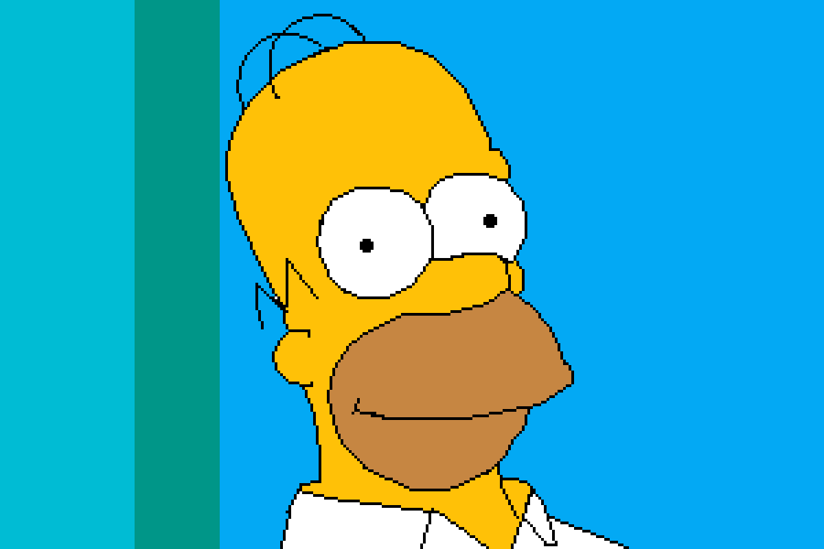 Pixilart - Homer Simpson by Ripstar159