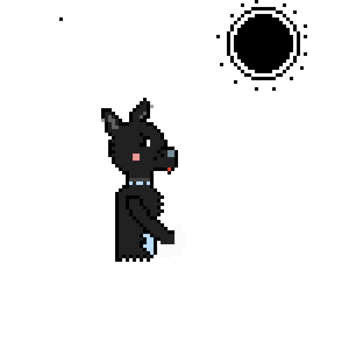 Pixilart - a goth furry by JustANewt