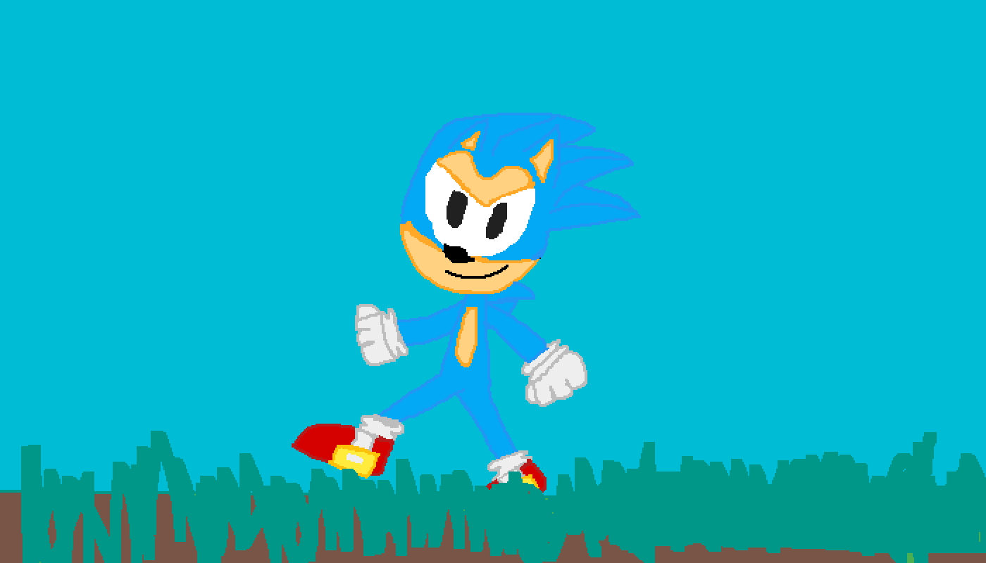 Pixilart - Sonic the head hodge by calvinmatters23