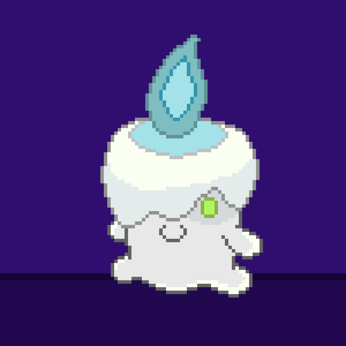 Pixilart - Litwick by Sp-MBlueS