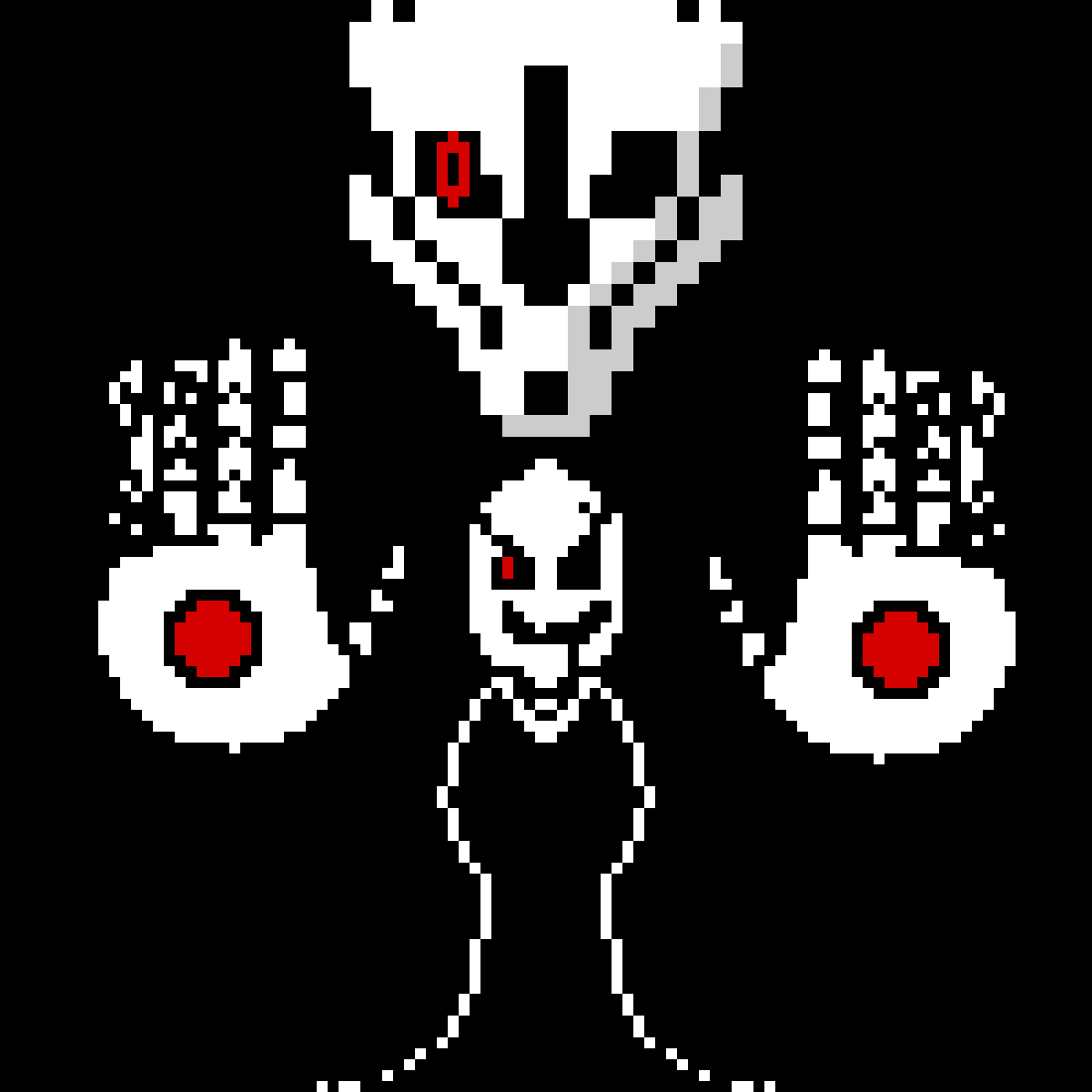 Pixilart - gaster bouta vibecheck u by YeetManToTheMoo