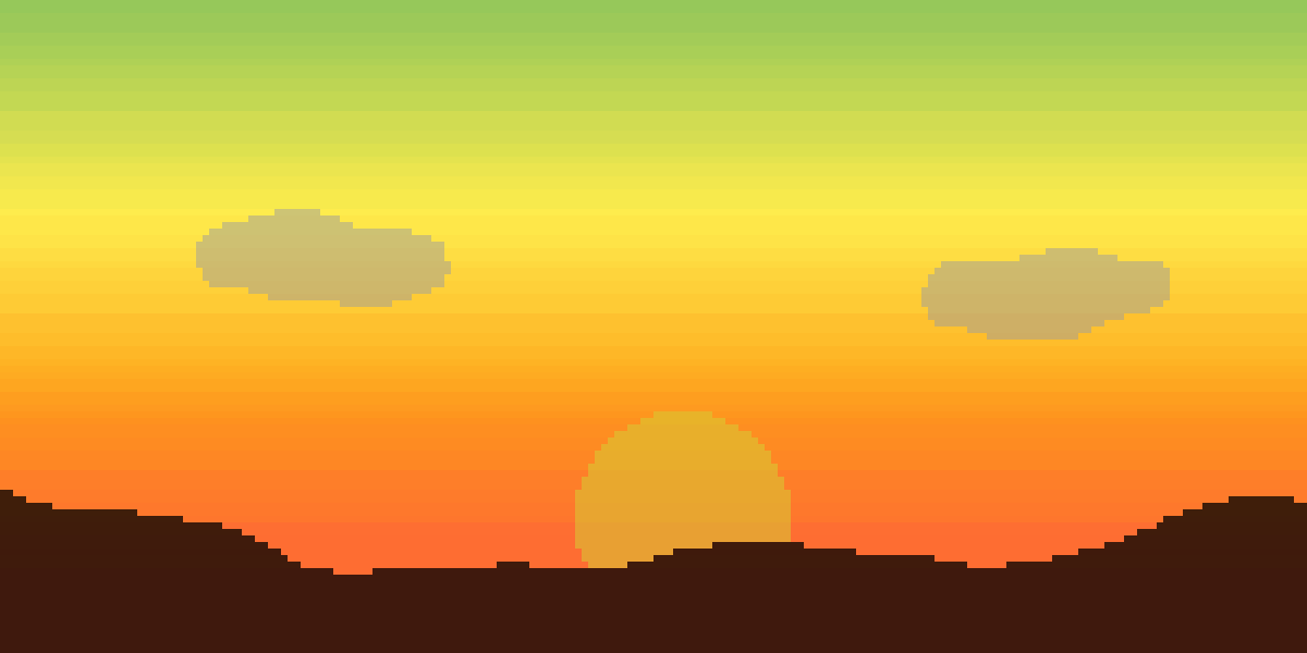 Pixilart - Sunrise II by username-here