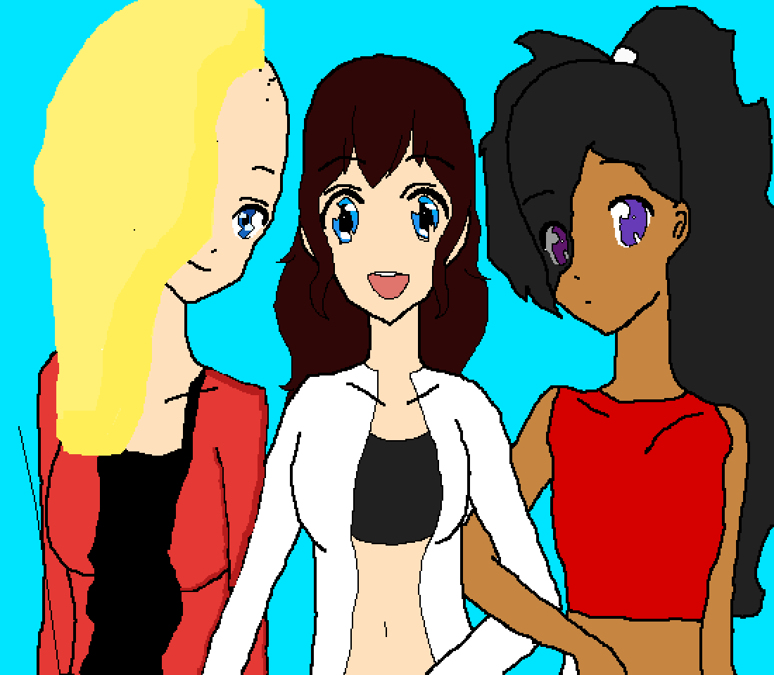 Pixilart - some girl Collab~ by WiddleKai