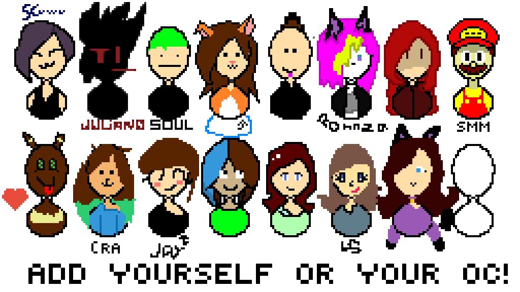 Pixilart - ADD YOURSELF by pixilgirl101