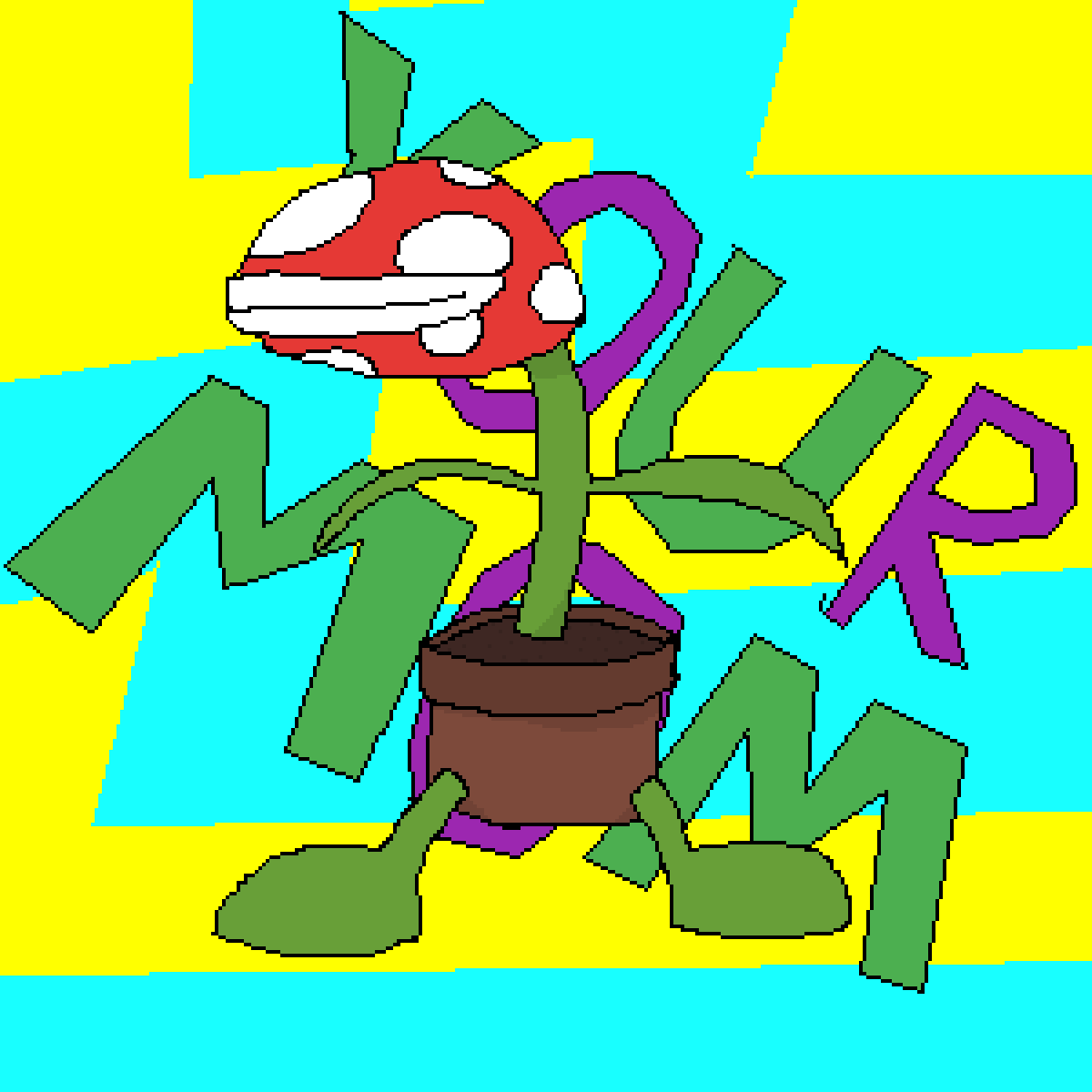 Pixilart - Gamer plant by ArtistTurtle