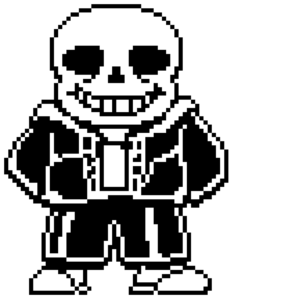 Pixilart - Sans Sprites - Unfinished by Malmadork
