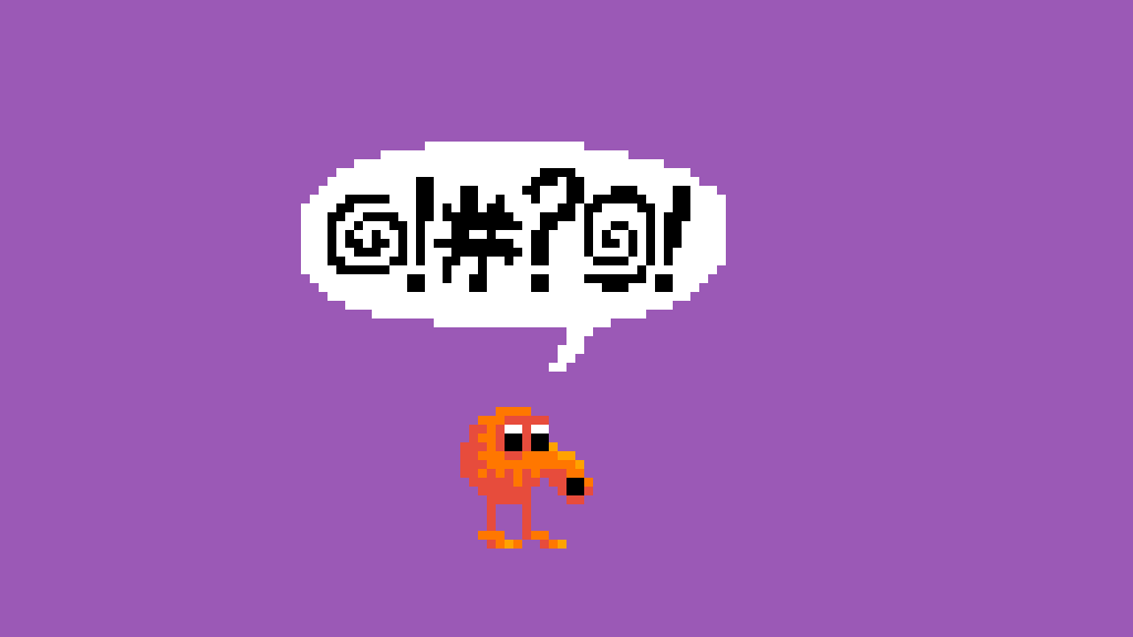 Pixilart - qbert by LuluHyuga