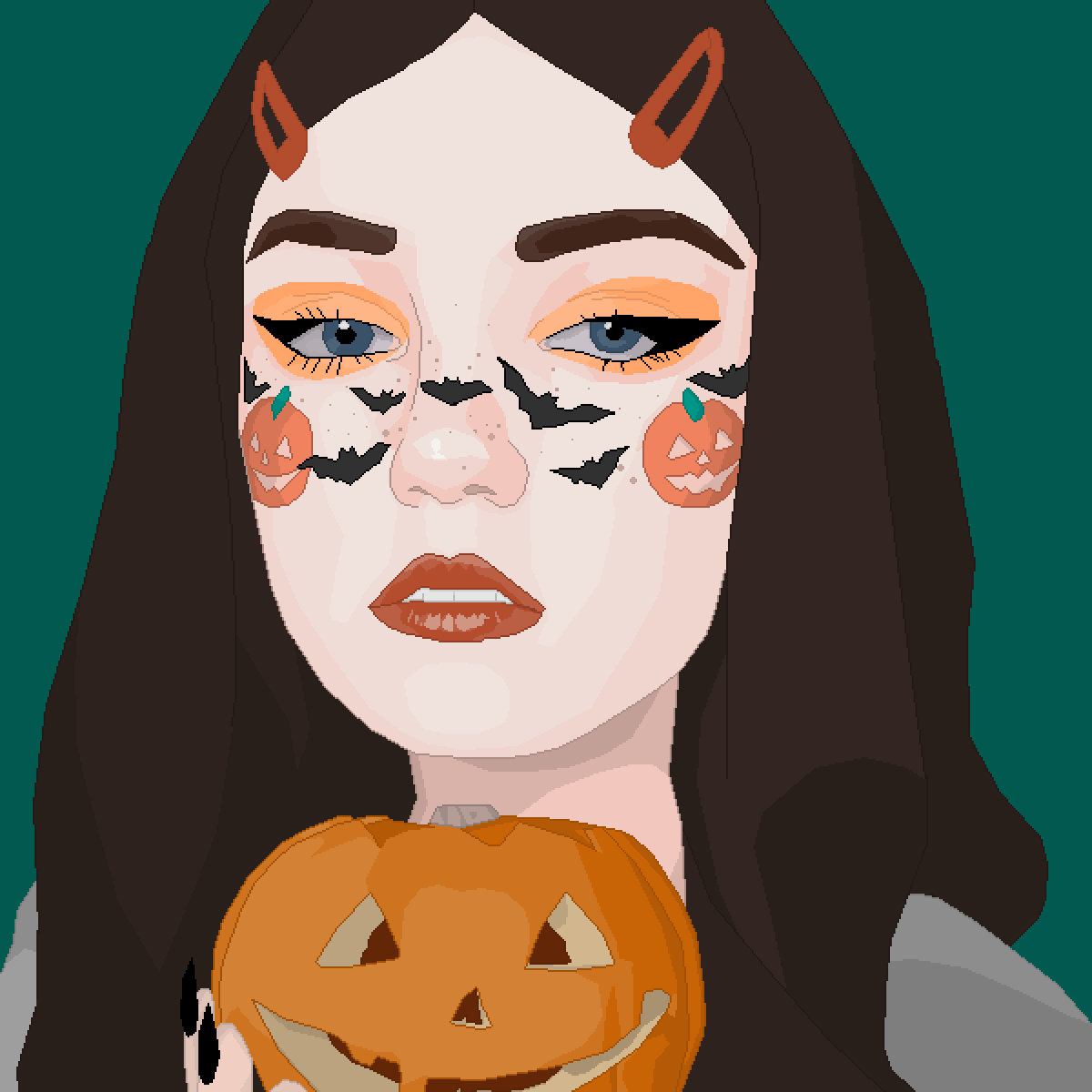 Pixilart - Spooky Girl by emma-rebekah