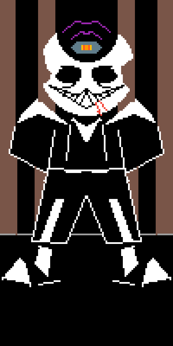 Pixilart - VampireTale Sans by TeslaBladeX