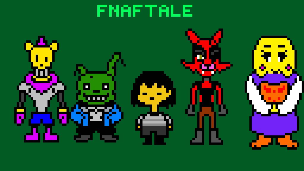 Pixilart - FNAFTALE by TacitYapper9