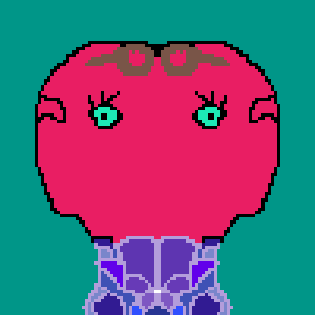 Pixilart - pink hero by Dark-Rose-Queen