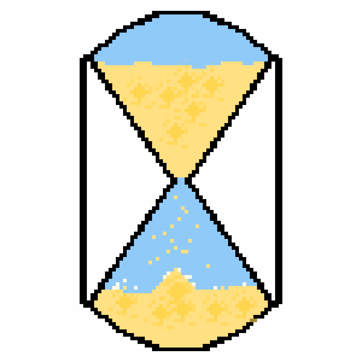 Editing Hourglass Gif - Free online pixel art drawing tool - Pixilart