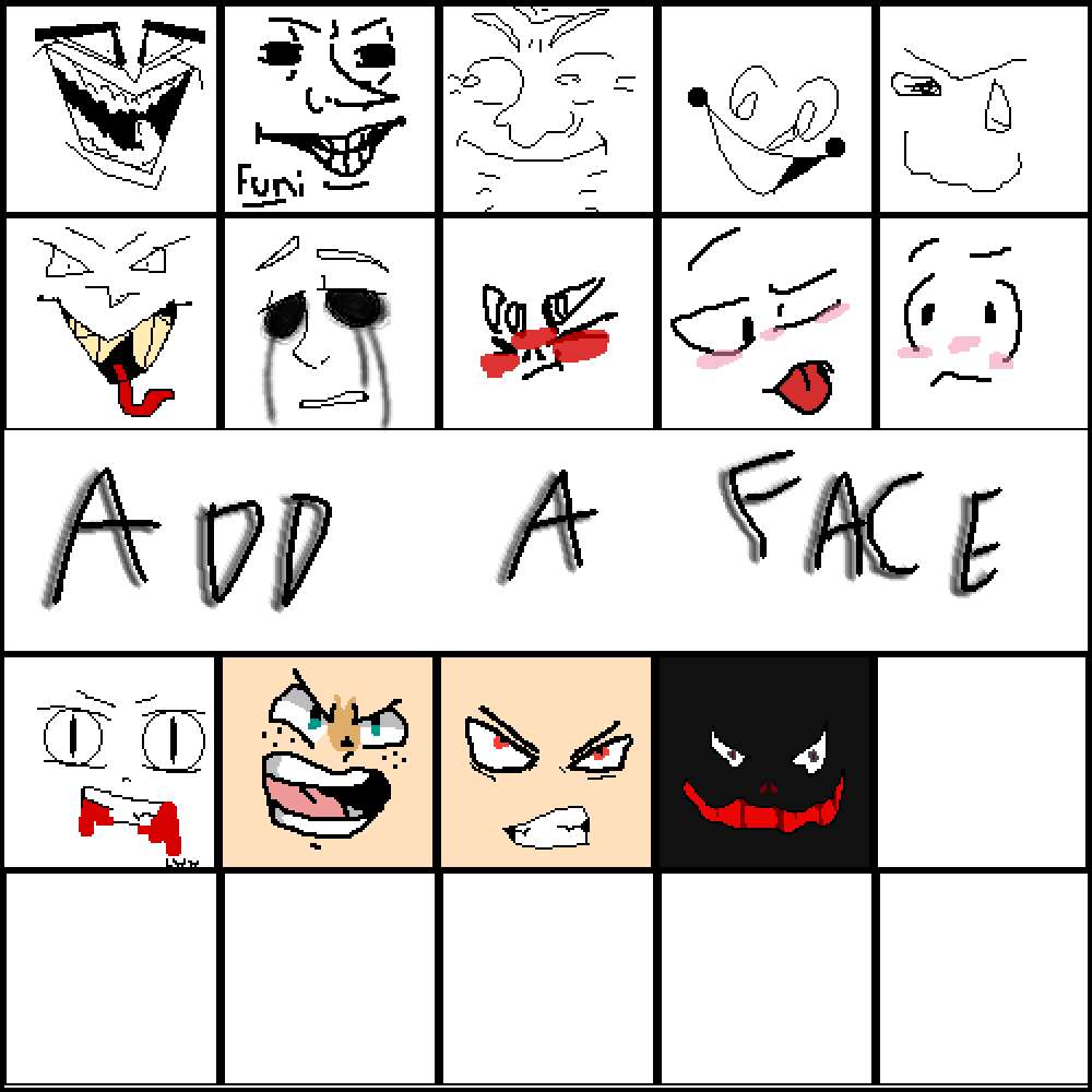 Editing Add a Face - Free online pixel art drawing tool - Pixilart