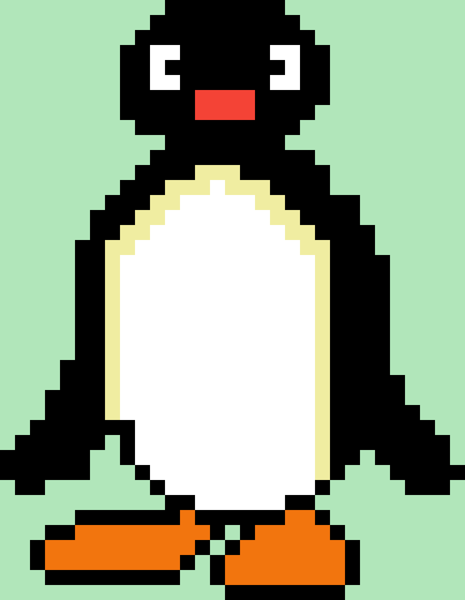 Pixilart - pingu the penguin by WaterLettuceYT