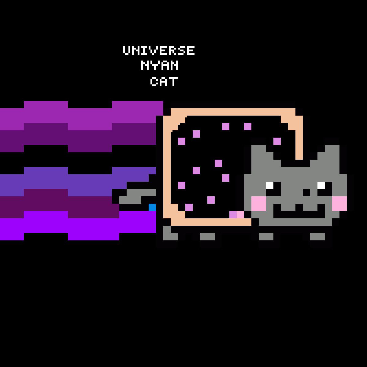 Nyan Cat Pixel Art With Lines Nyan Cat Stock Illustrations – 44 Nyan