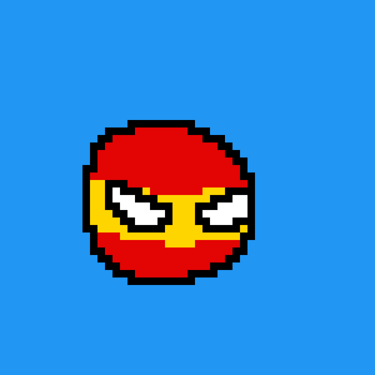 Pixilart - Spain Countryball by PixilGIC