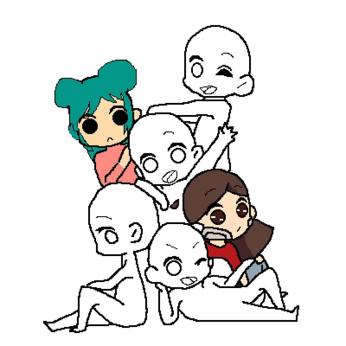 Pixilart - Group Collab by LeaveMeAlone321