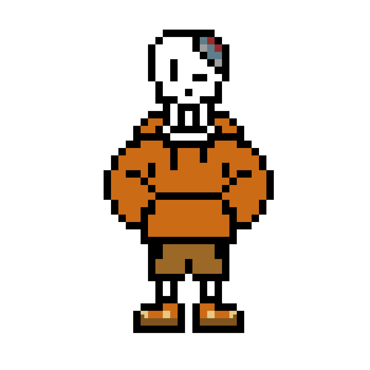 Pixilart - rust-swap papyrus by grandvalleyrail