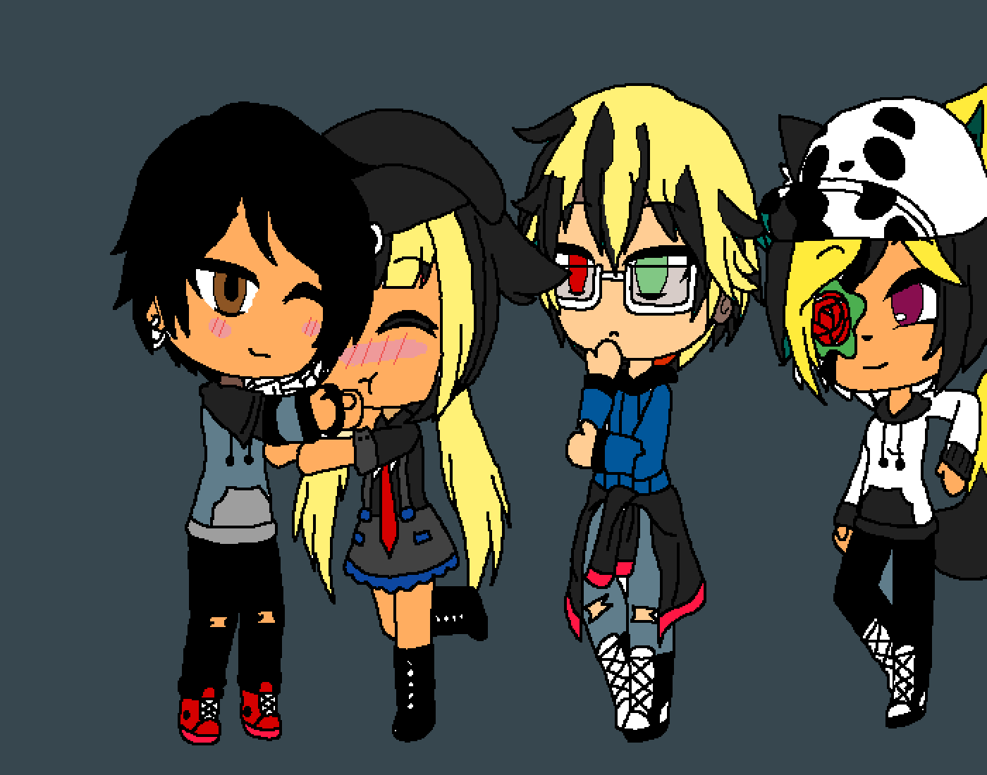 Editing GAcha life - Free online pixel art drawing tool - Pixilart