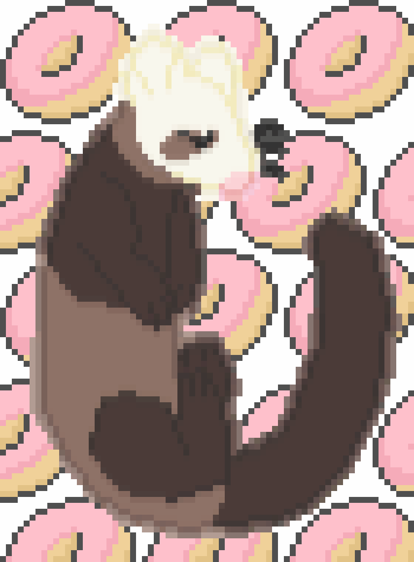 Pixilart - ferret- by moving